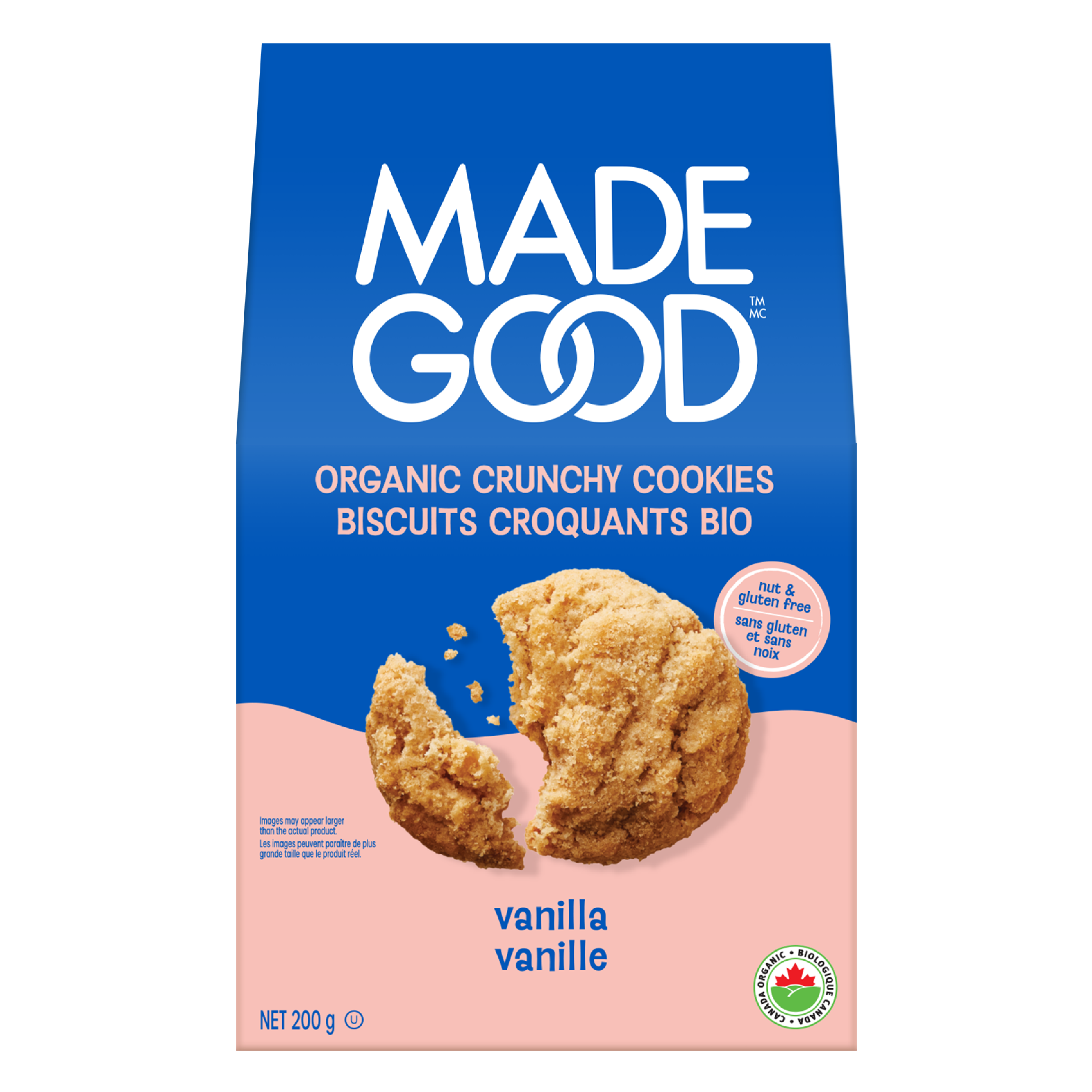 NEW! MadeGood Vanilla Crunchy Cookies | Organic, non-GMO ...